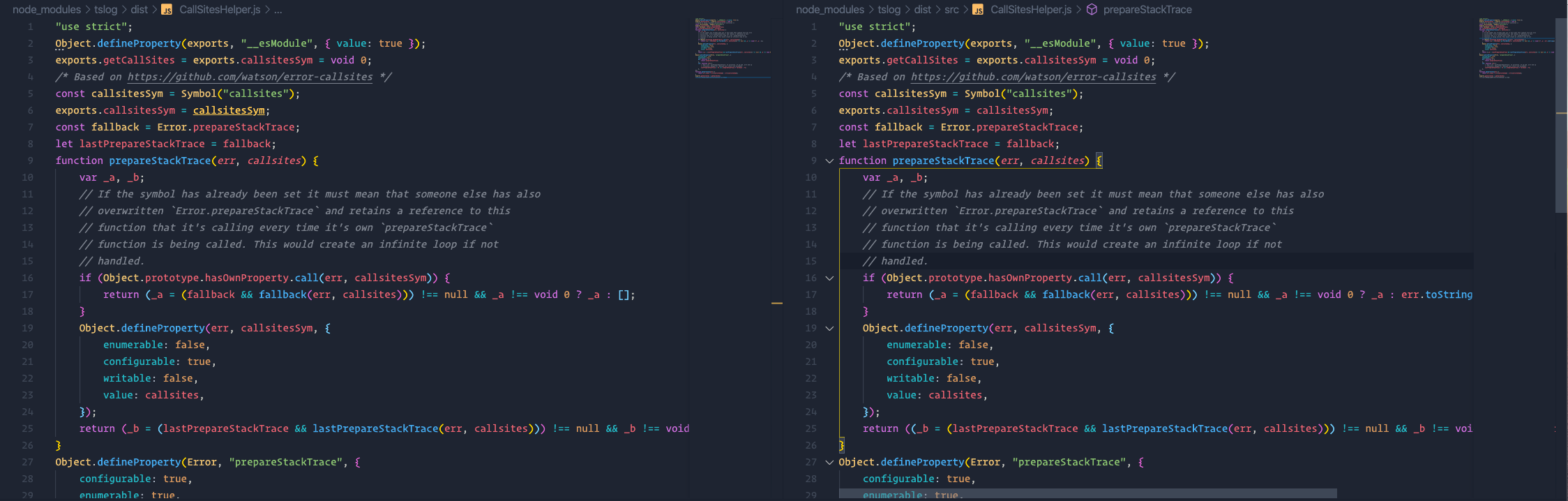 Bug: stack trace error · Issue #34 · fullstack-build/tslog · GitHub