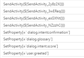 Dialog names in Power BI template for App insights telemetry for a bot created in Bot Composer ...