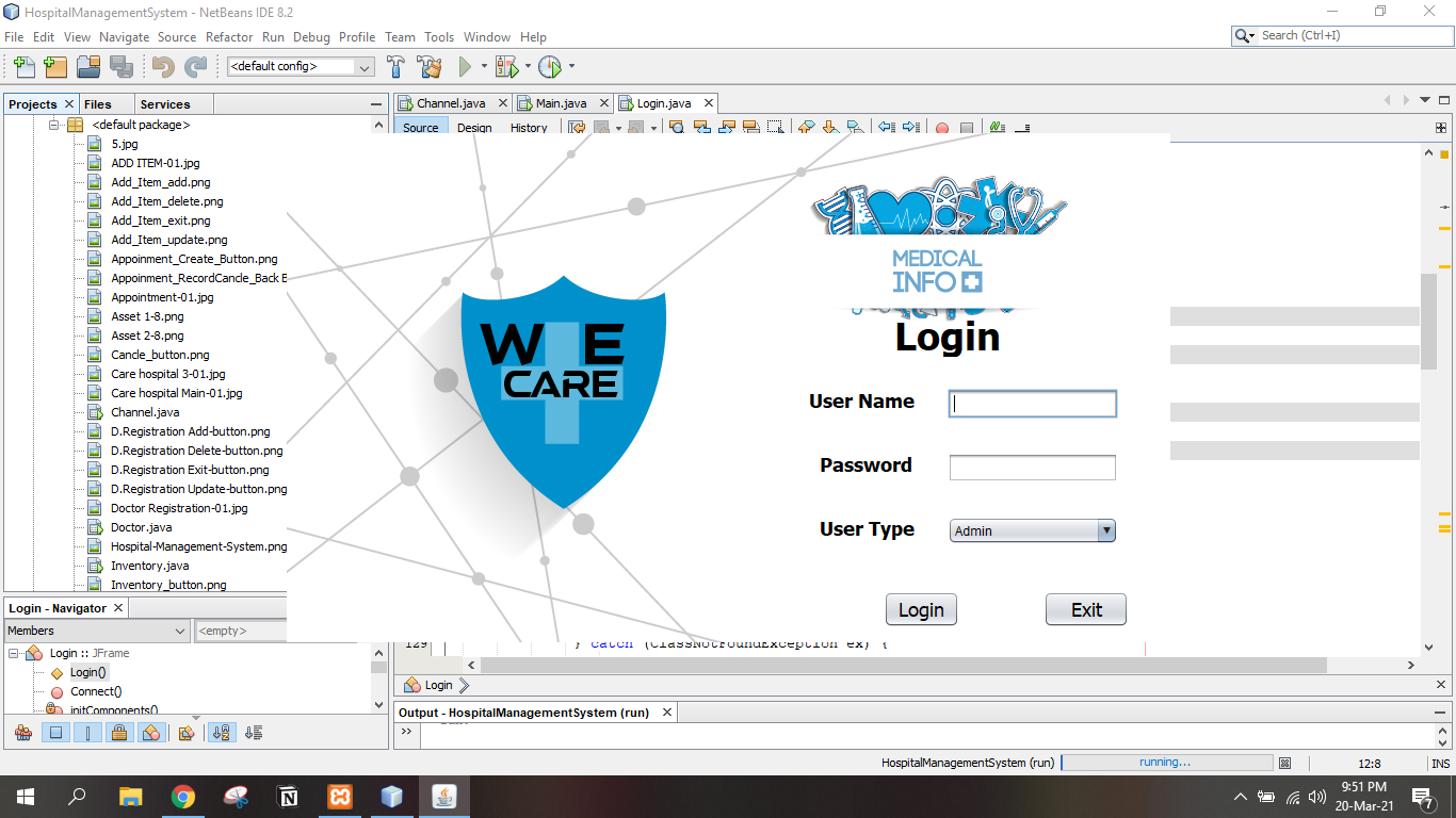 GitHub - atefevan/hospital-Management-System