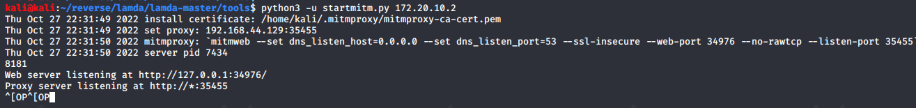 使用中间人流量分析，没有日志，手机app也卡住 · Issue #10 · rev1si0n/lamda · GitHub