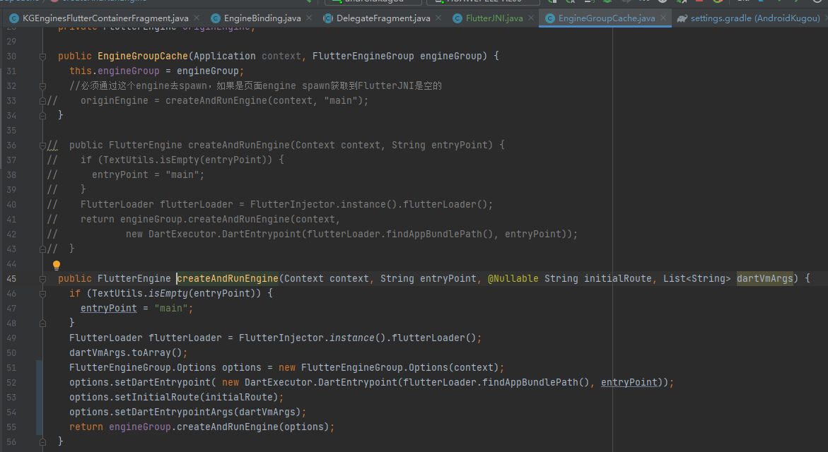 FlutterEngineGroup createAndRunEngine spawn but apperars "Could not spawn Shell" · Issue #108105 ...