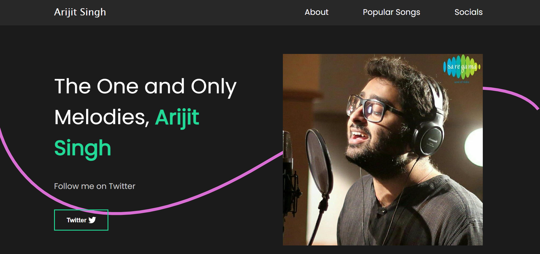 GitHub - nitin-pandita/ArijitSingh: Experience the mesmerizing melodies of Arijit Singh with the ...