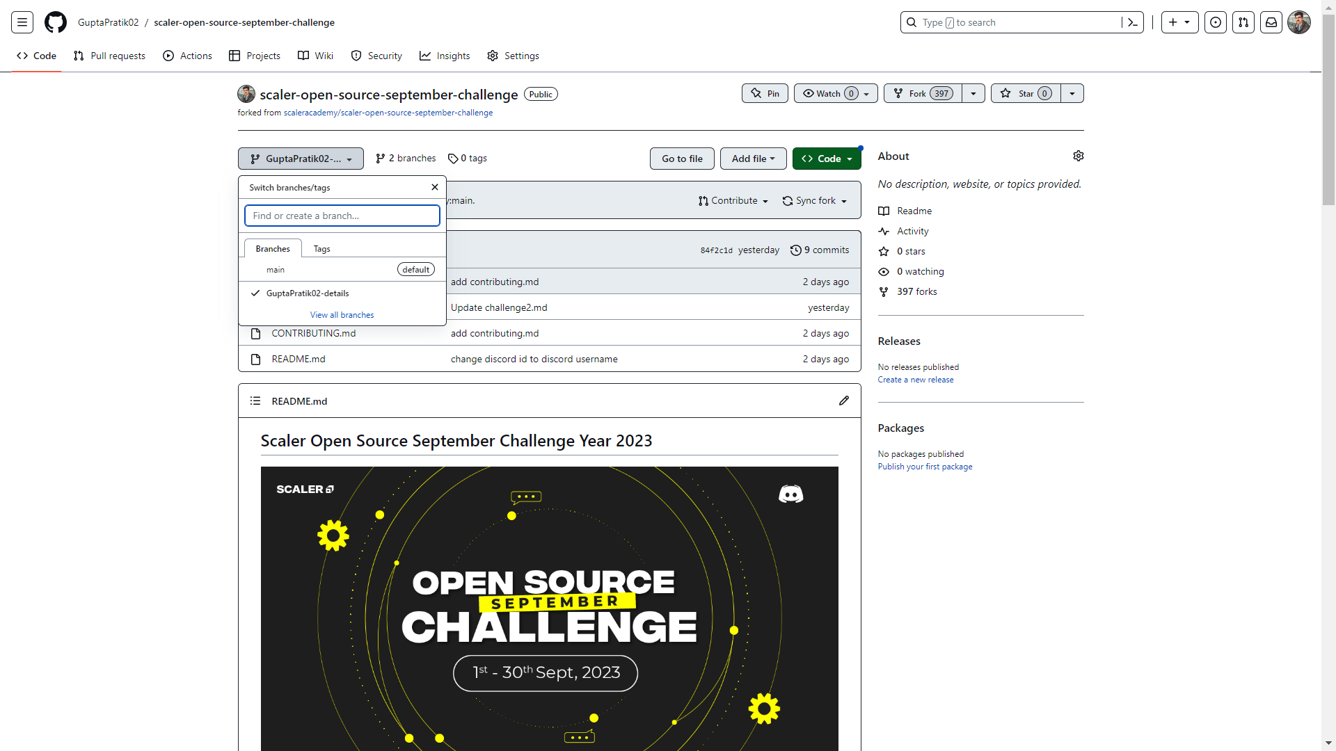 Challenge#1 : Pratik Gupta · Issue #86 · scaleracademy/scaler-open-source-september-challenge ...