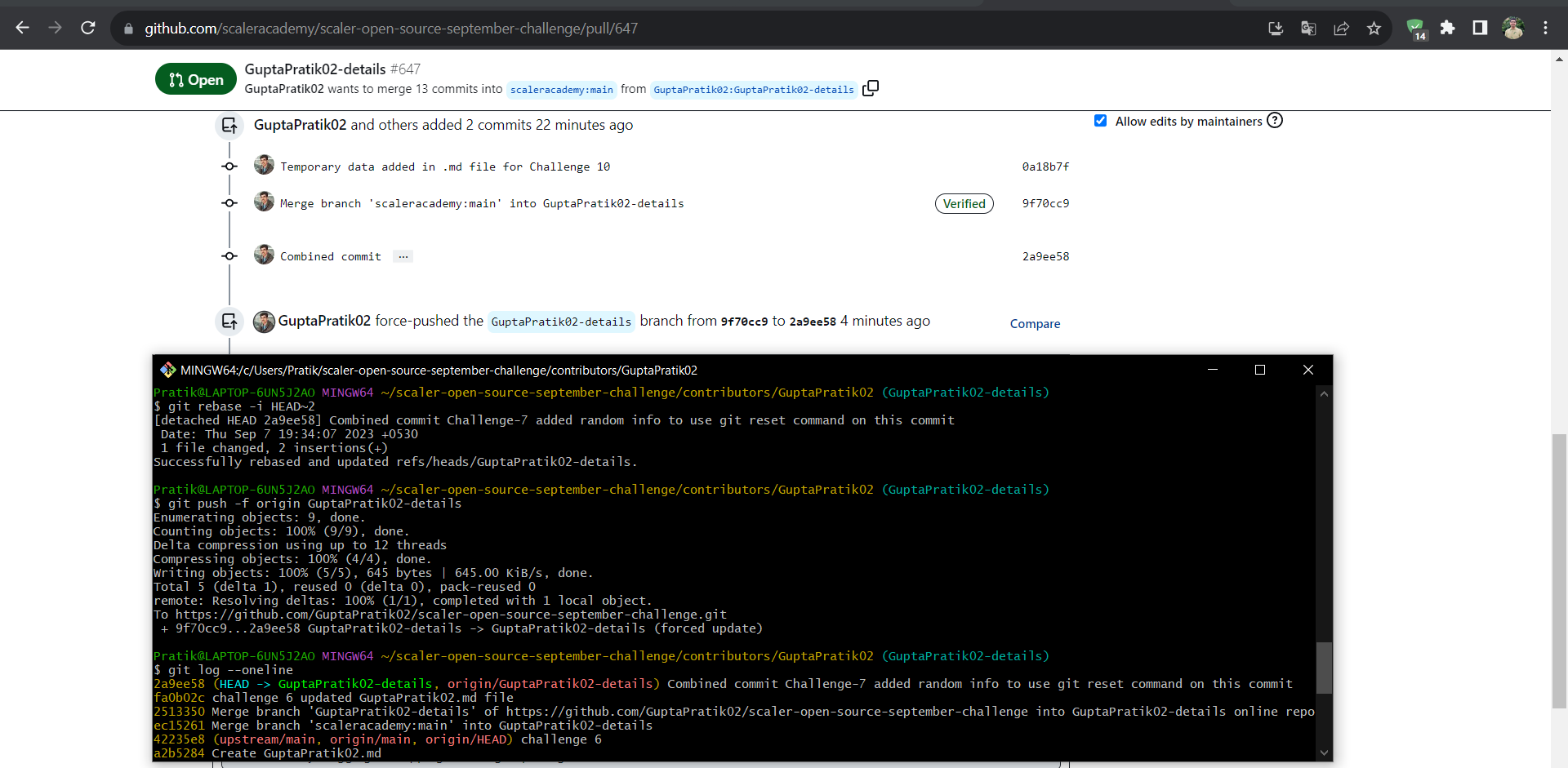 Challenge#1 : Pratik Gupta · Issue #86 · scaleracademy/scaler-open-source-september-challenge ...