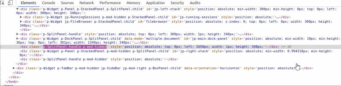 Can Not Resize Filebrowser · Issue 2807 · Jupyterlab Jupyterlab · Github
