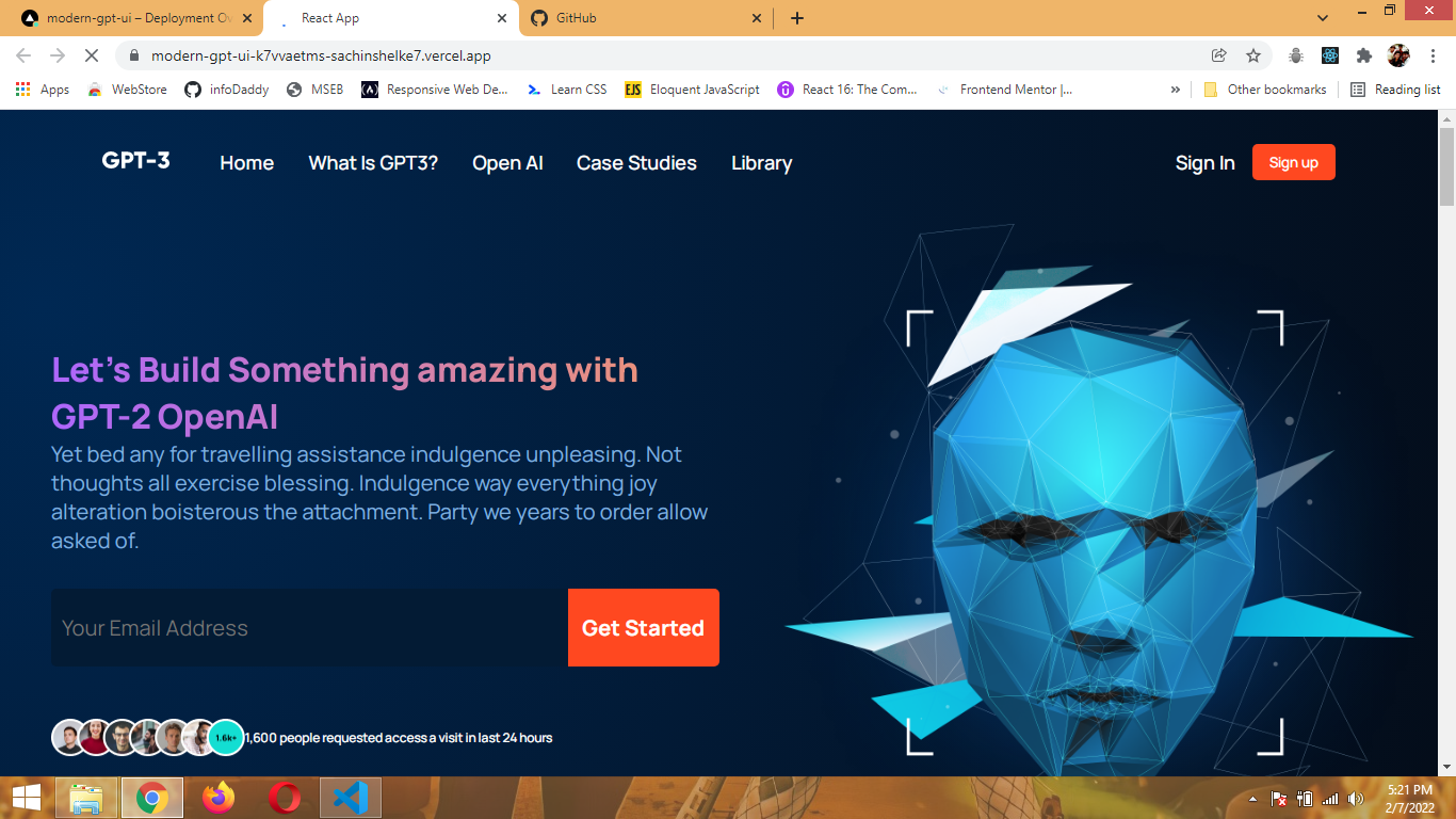 GitHub - SachinShelke7/Modern_GPT-ui