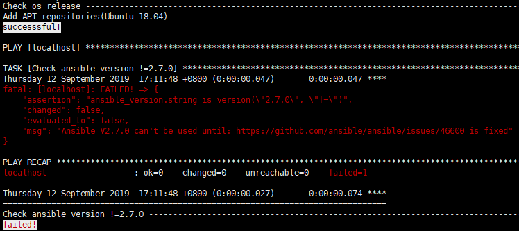 ansible版本问题导致安装失败 · Issue #741 · kubesphere/kubesphere · GitHub