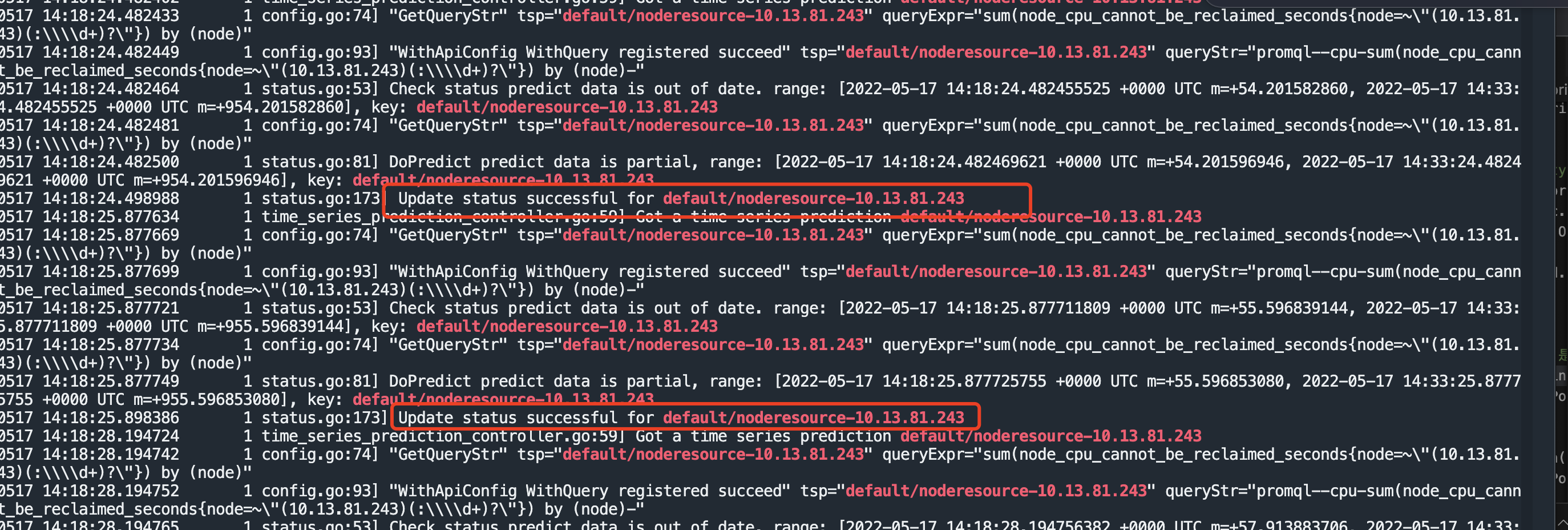 TimeSeriesPrediction reconcile without interval when no predict data · Issue #324 · gocrane ...