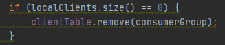 [Enhancement] Method checks the size of a collection against zero rather than using isEmpty ...