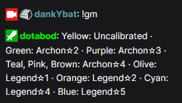 when playing with divine & immortal & ranked, bug in !avg · Issue #97 · dotabod/backend · GitHub