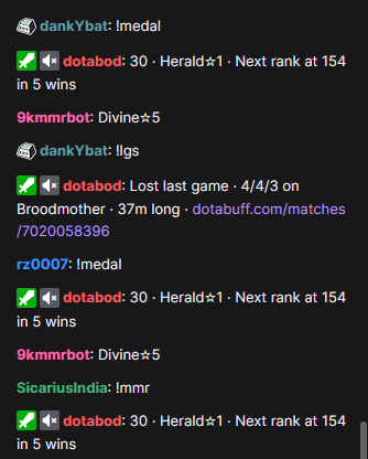 show the rank regardless of the specified rating · Issue #224 · dotabod/backend · GitHub