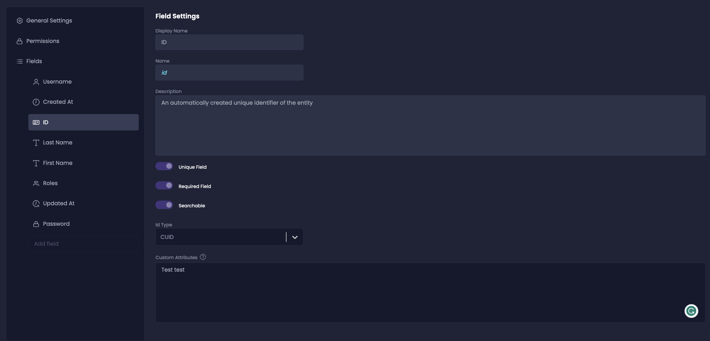 🐛 Bug Report: custom Prisma field attribute on system data shouldn't be disabled · Issue #7068 ...