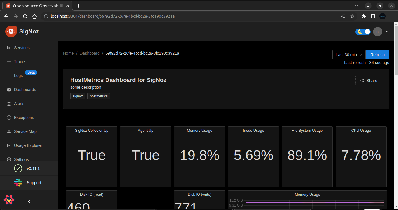 Dashboard widget contains has margin at the bottom relative to the height of the widget. · Issue ...