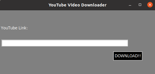 GitHub - SumedhaZaware/Youtube-Video-Downloader: Application for ...