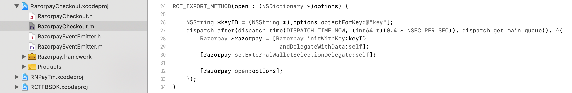 Open Method Is Not Working In Ios · Issue 164 · Razorpayreact Native Razorpay · Github