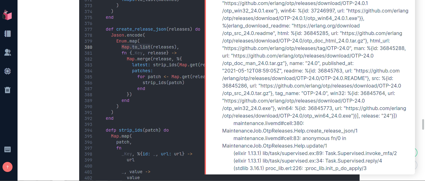 Add scroll to Error Modal · Issue #839 · livebook-dev/livebook · GitHub