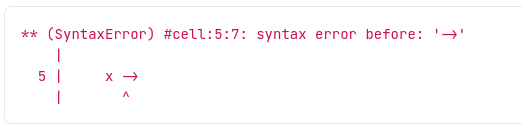 Errors are converting `->` into an arrow symbol · Issue #1171 ...