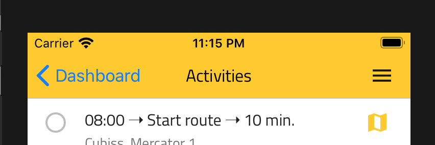 [ios] showing the wrong icon in the topbar rightbutton · Issue #6430 · wix/react-native ...