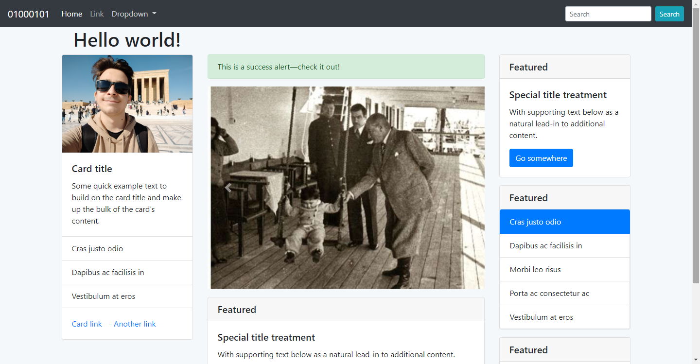 GitHub - realerdemdoruk/Boostrap-Home-Page