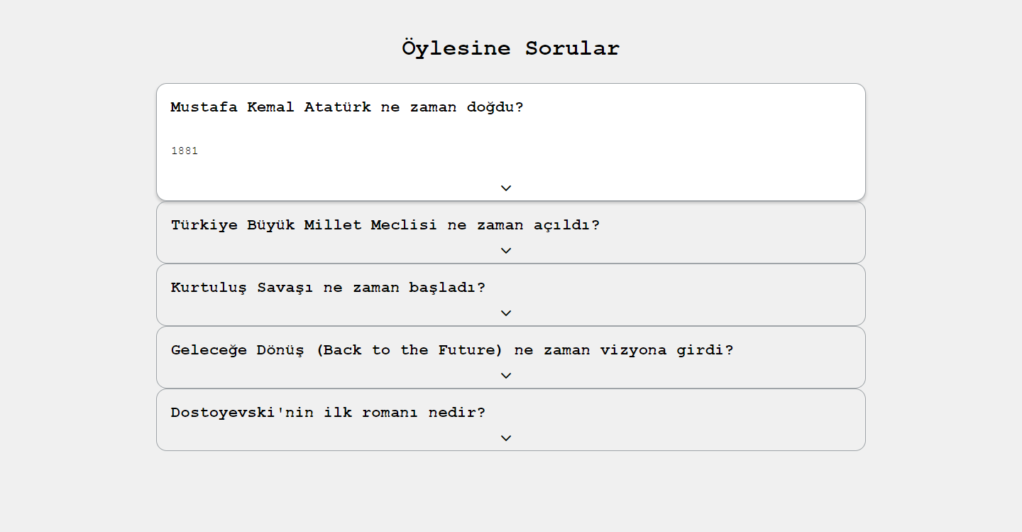 GitHub - realerdemdoruk/Question-answer