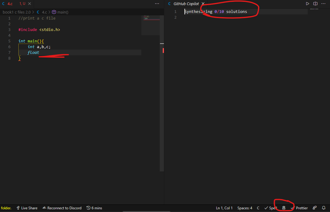 Copilot Not suggesting any inline code and normally too · community ...