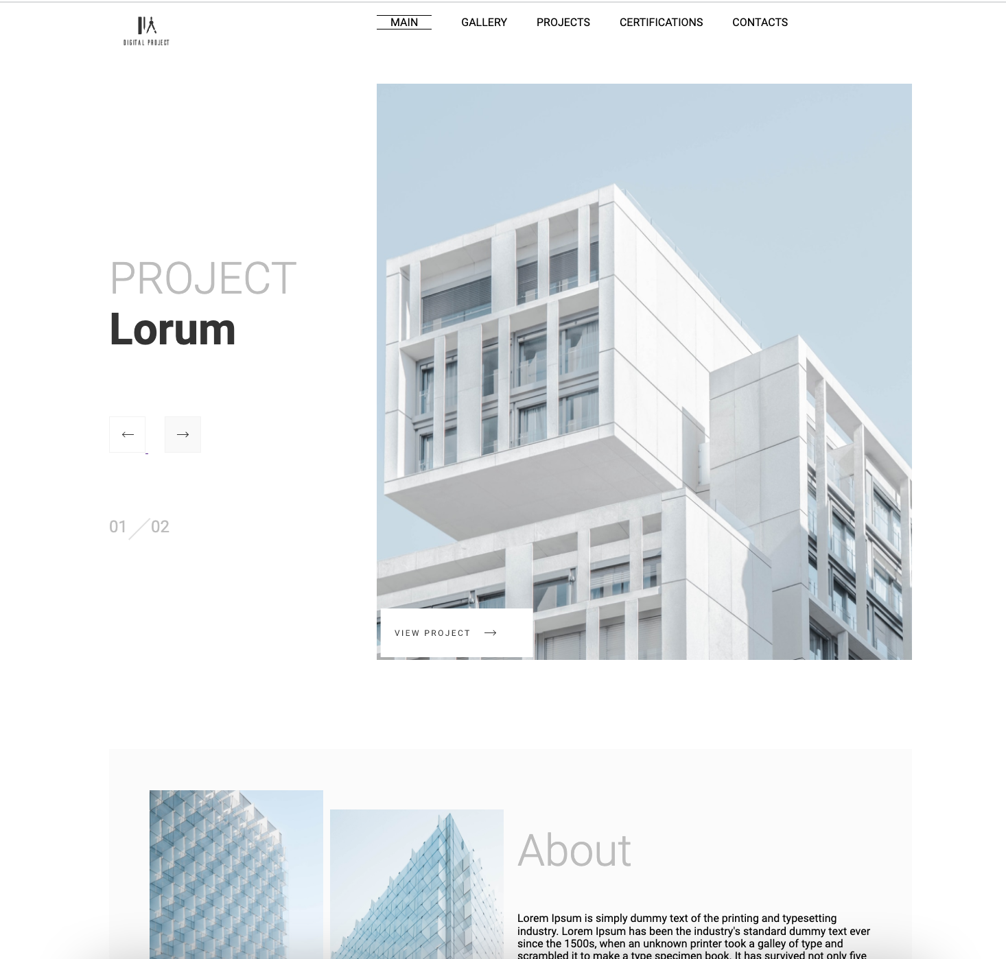 GitHub - AlenaNemtsova/architectural_firm