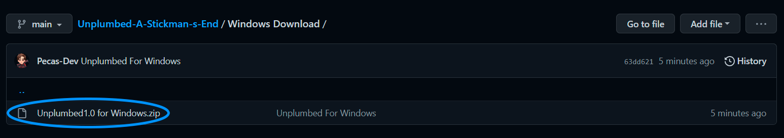 GitHub - Pecas-Dev/Unplumbed-A-Stickman-s-End: Unplumbed: A Stickman's ...