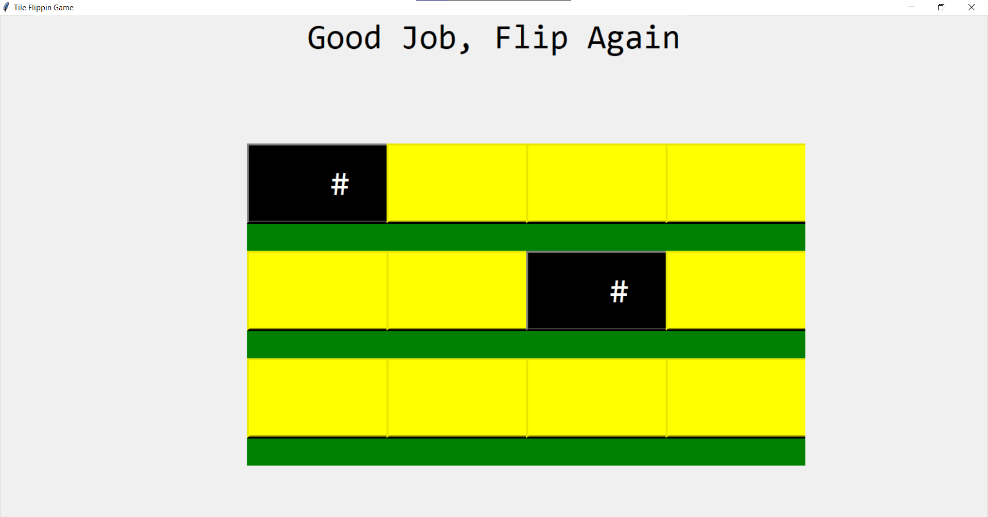GitHub - Milindcode/Tile-Flipping-Game: A memory based tile flipping ...
