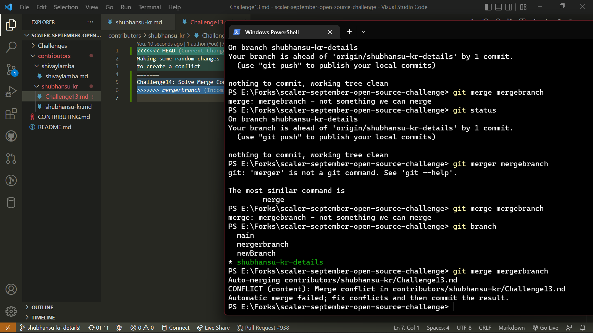 Day1-23 : shubhansu-kr · Issue #292 · scaleracademy/scaler-september ...
