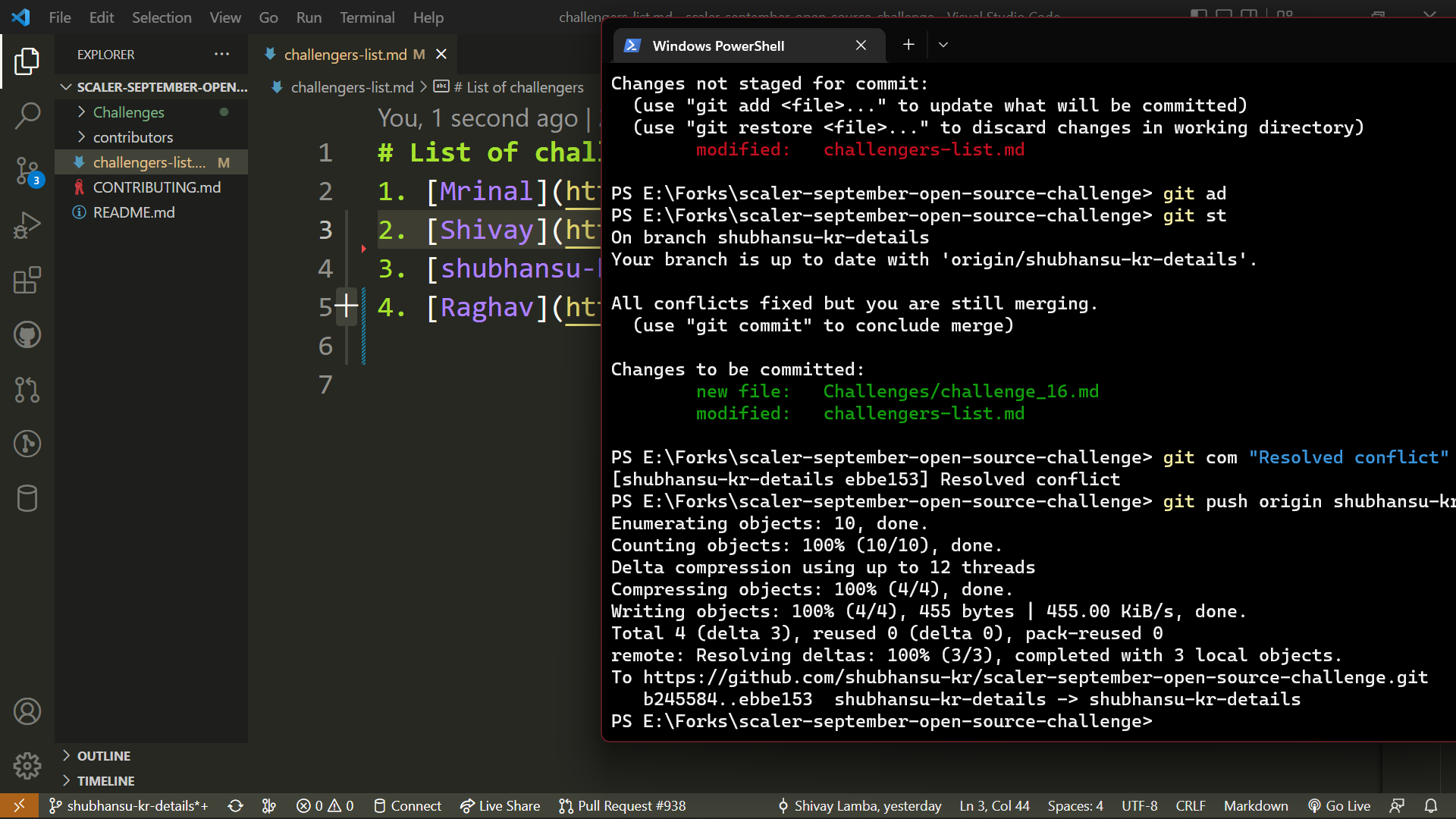 Day1-23 : shubhansu-kr · Issue #292 · scaleracademy/scaler-september-open-source-challenge-2022 ...