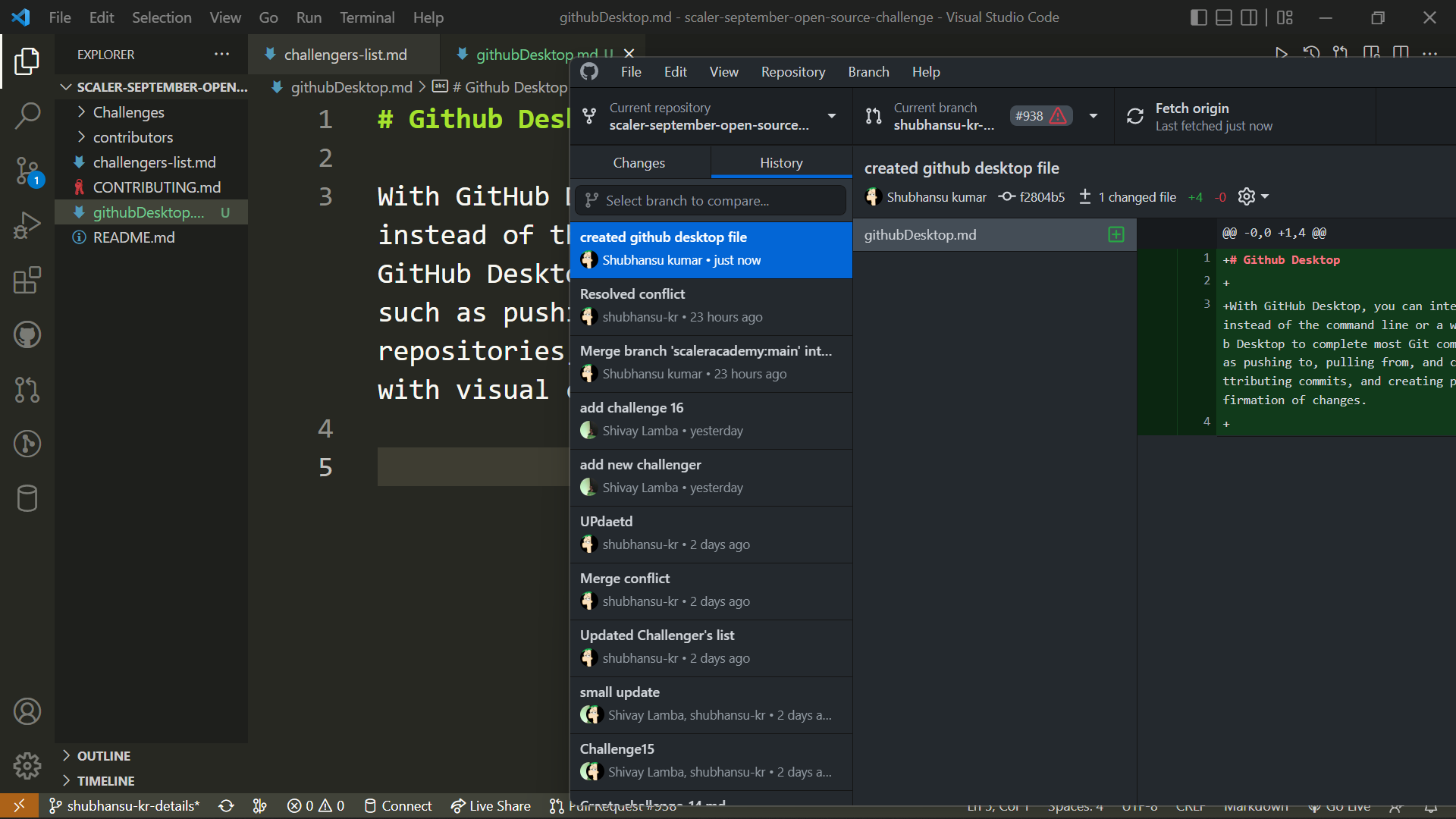 Day1-23 : shubhansu-kr · Issue #292 · scaleracademy/scaler-september-open-source-challenge-2022 ...