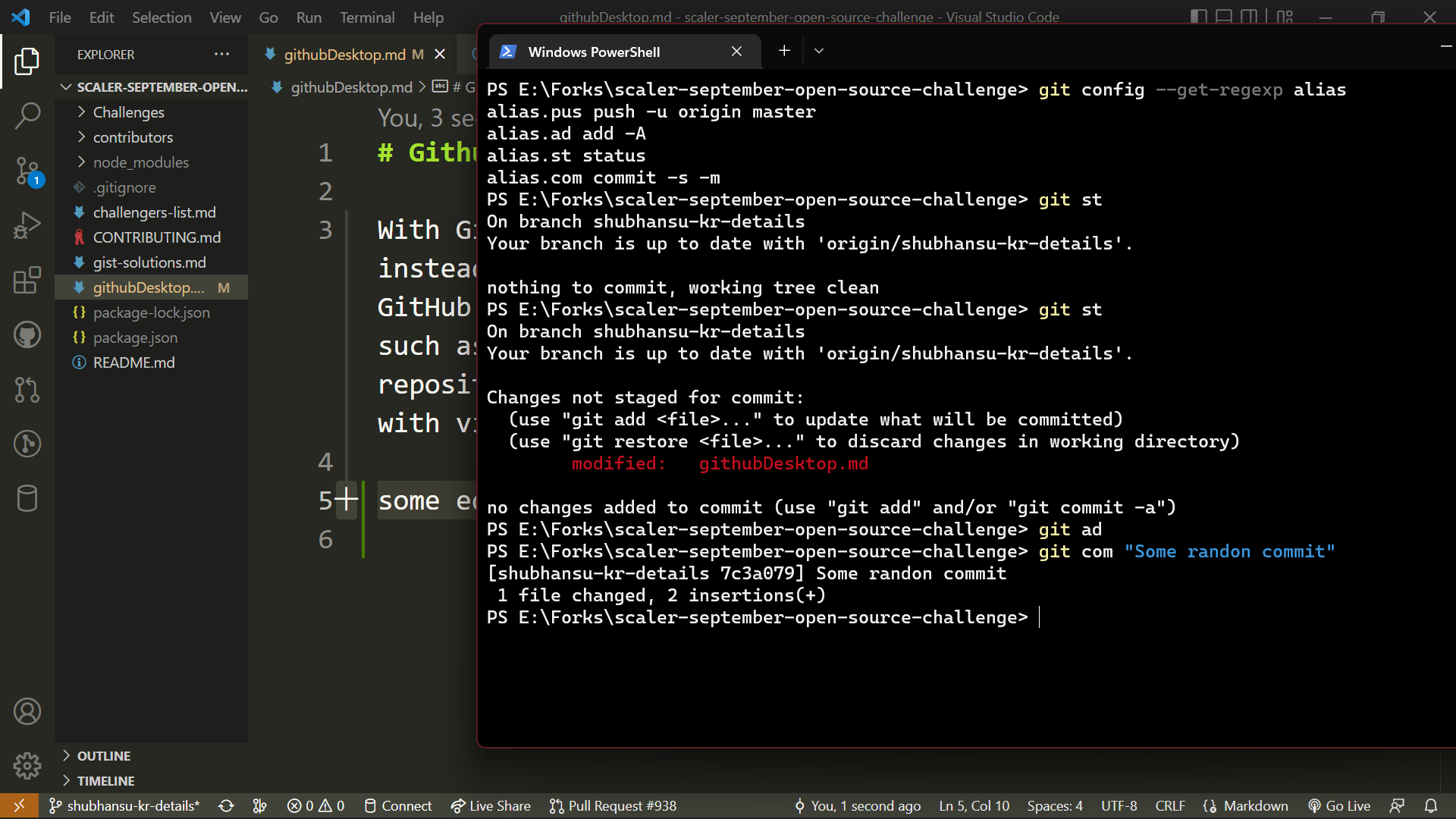 Day1-23 : shubhansu-kr · Issue #292 · scaleracademy/scaler-september-open-source-challenge-2022 ...