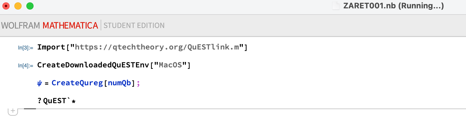 Installation on MacOSX hangs forever · Issue #166 · QTechTheory/QuESTlink · GitHub