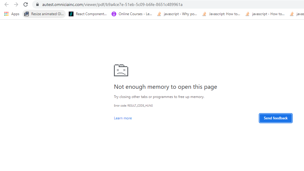Running into out of memory issue when opening large pdf · Issue #14679 · mozilla/pdf.js · GitHub