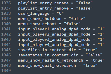 File retroarch.cfg changes · Issue #734 · EmuELEC/EmuELEC · GitHub