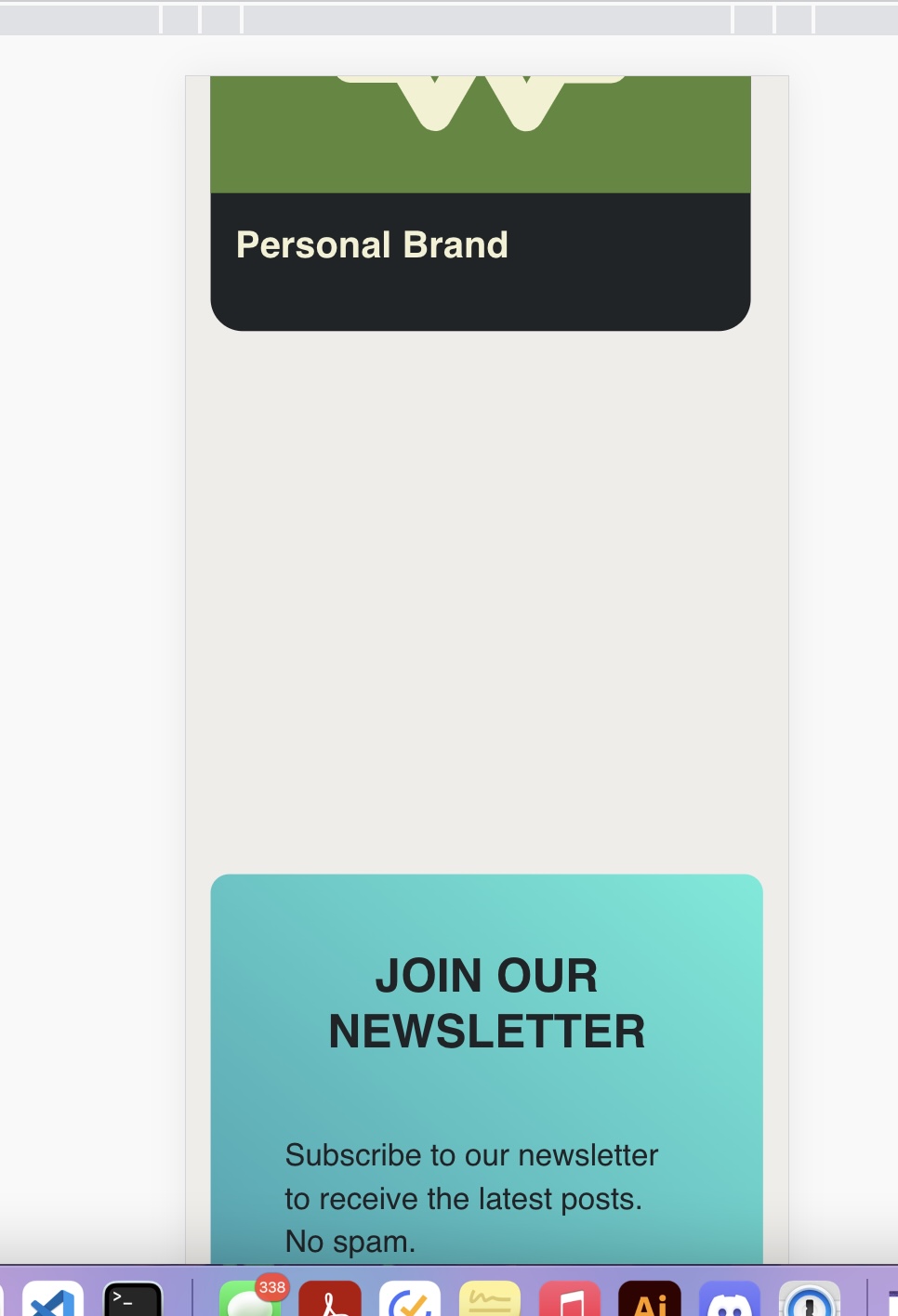 Adjust spacing of components in mobile view · Issue #76 · CareerCatalyst/Career-Catalyst · GitHub