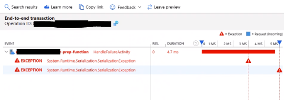 HandleFailureActivity throws System.Runtime.Serialization.SerializationException · Issue #508 ...
