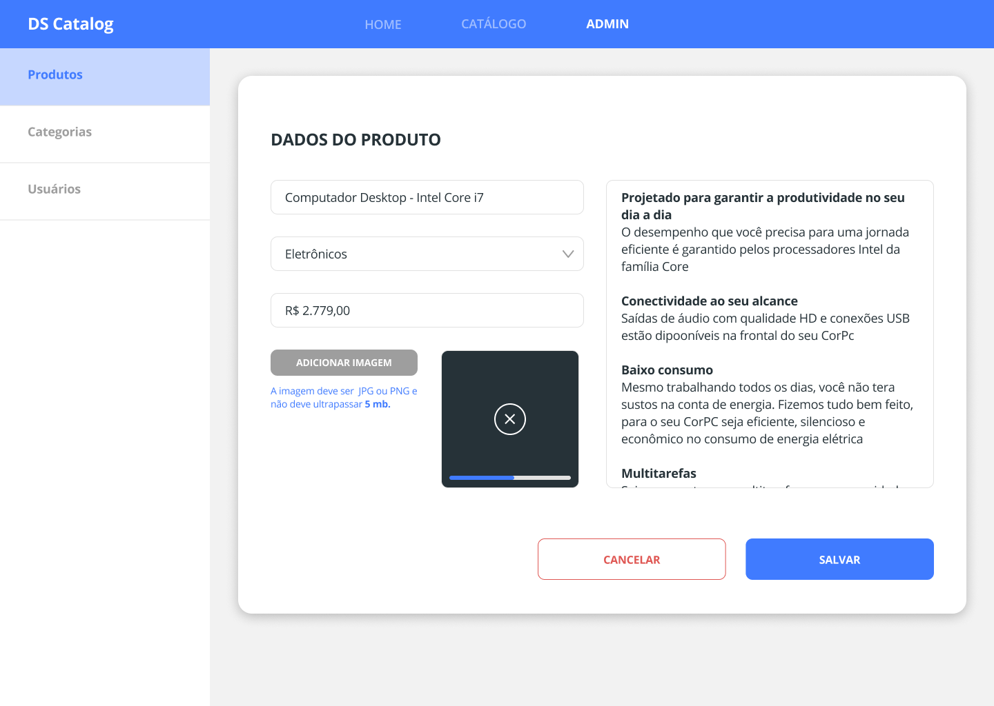GitHub - RhuanCSG/catalog