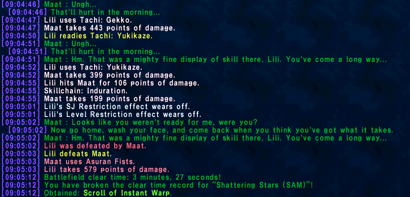 🐛 Maat continues fighting after defeat · Issue #2790 · AirSkyBoat/AirSkyBoat · GitHub