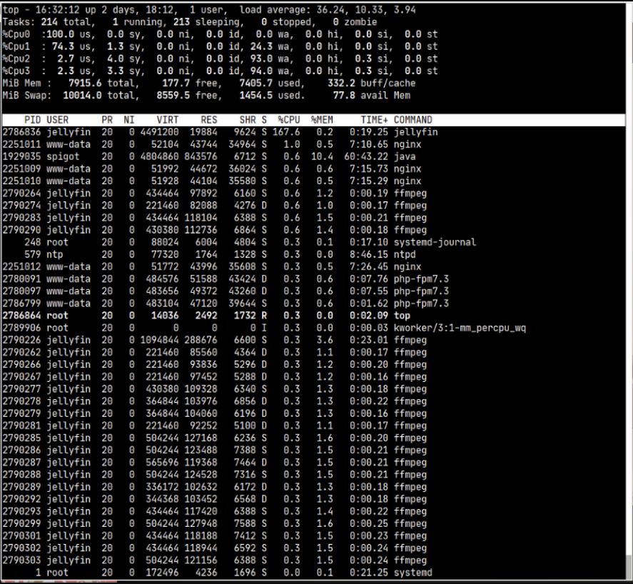 Too many ffmpeg processes spawned · Issue #3215 · jellyfin/jellyfin ...
