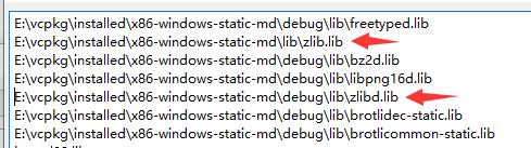 [freetype]Some questions in freetype-targets.cmake · Issue #26542 · microsoft/vcpkg · GitHub