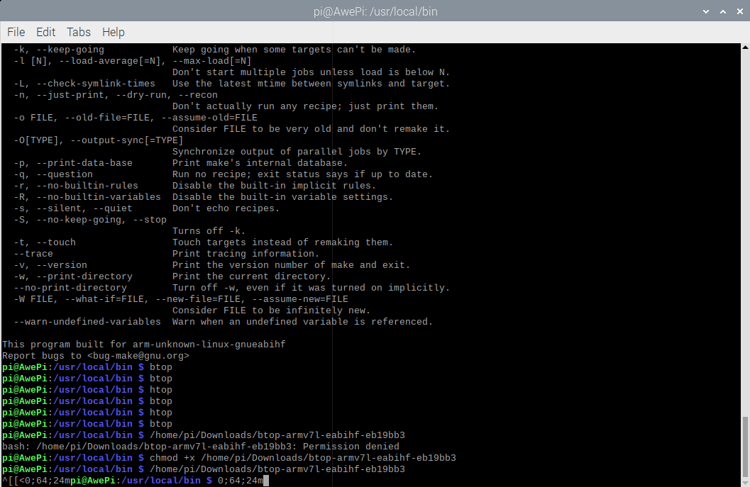 [BUG] btop leaves bash terminal affected after closing (breaks htop use) · Issue #144 ...