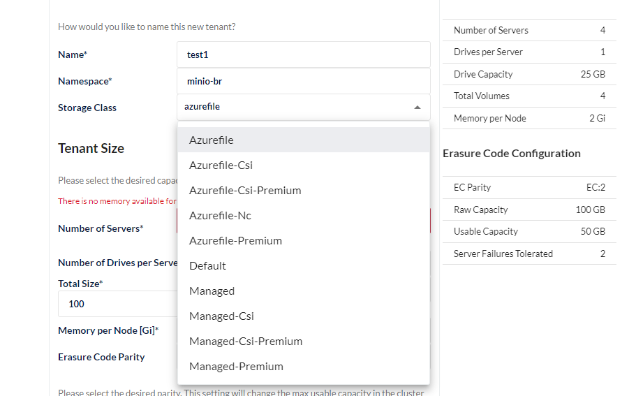 Minio - Azure AKS to use Azure Blob Storage · minio minio · Discussion #15830 · GitHub