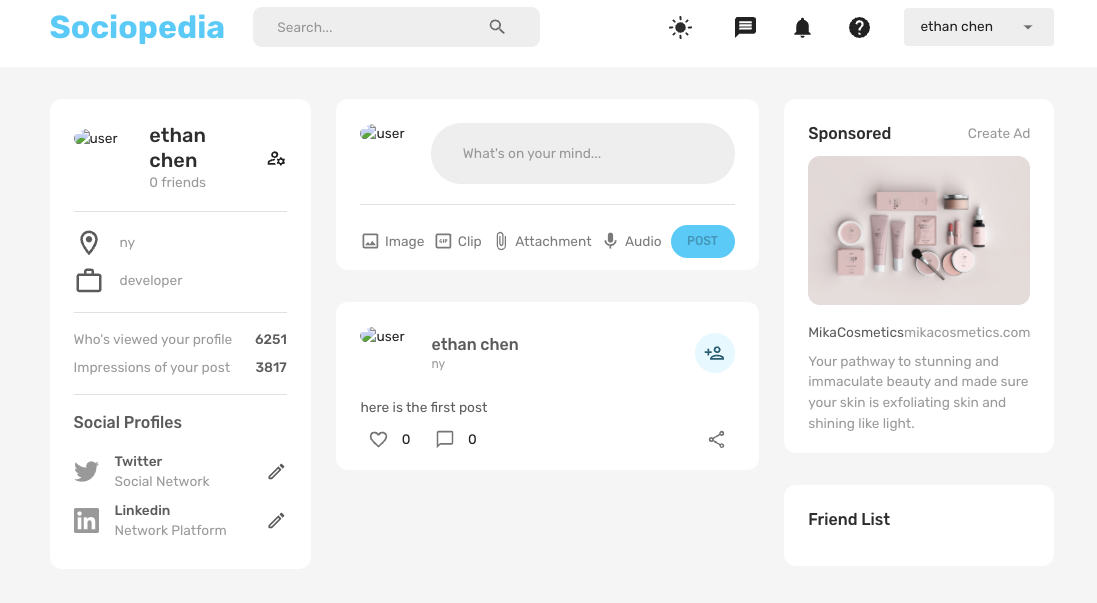 GitHub - JQC1226/socialmediaapp