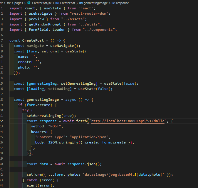 Build and Deploy a Full Stack MERN AI Image Generation App & MidJourney & DALL E Clone · GitHub