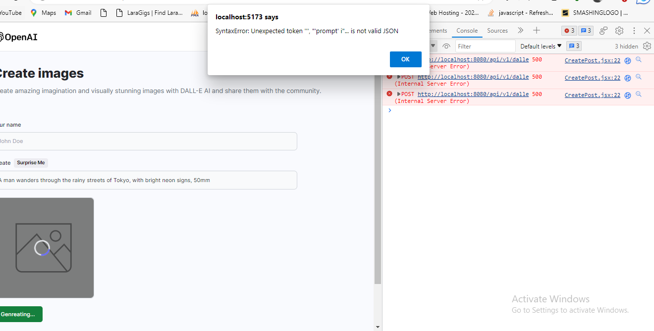 Build and Deploy a Full Stack MERN AI Image Generation App & MidJourney & DALL E Clone · GitHub