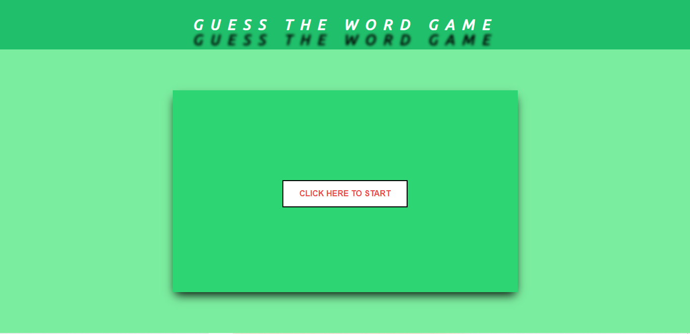 GitHub - lovearya05/Word-Guess-Game