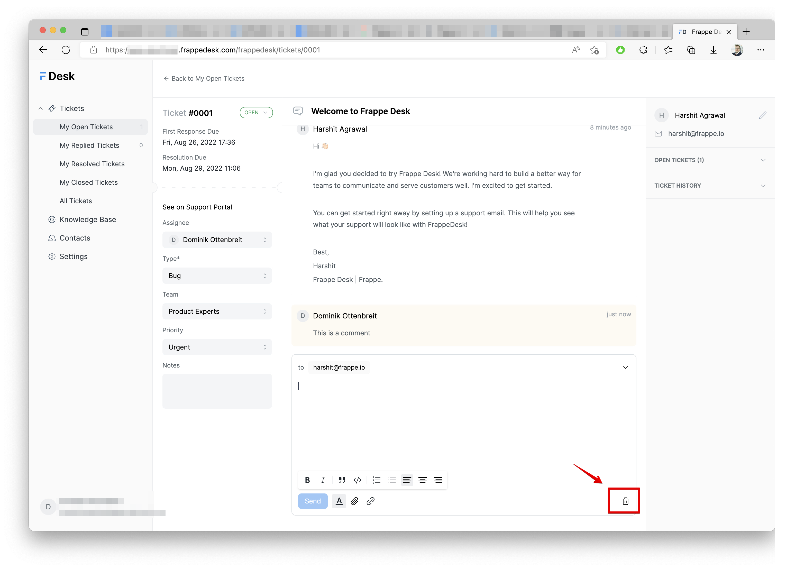 Discard Button Functionality · Issue #685 · frappe/helpdesk · GitHub