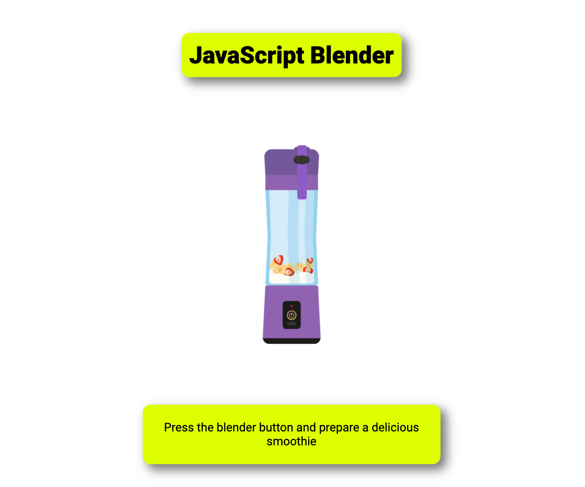 GitHub - Uvacoder/simple-blender-js